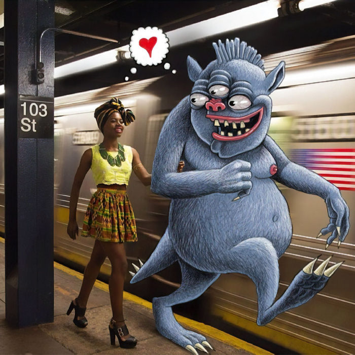 This Artist Brings The Subway Back To Life With His Colorful Subway ...