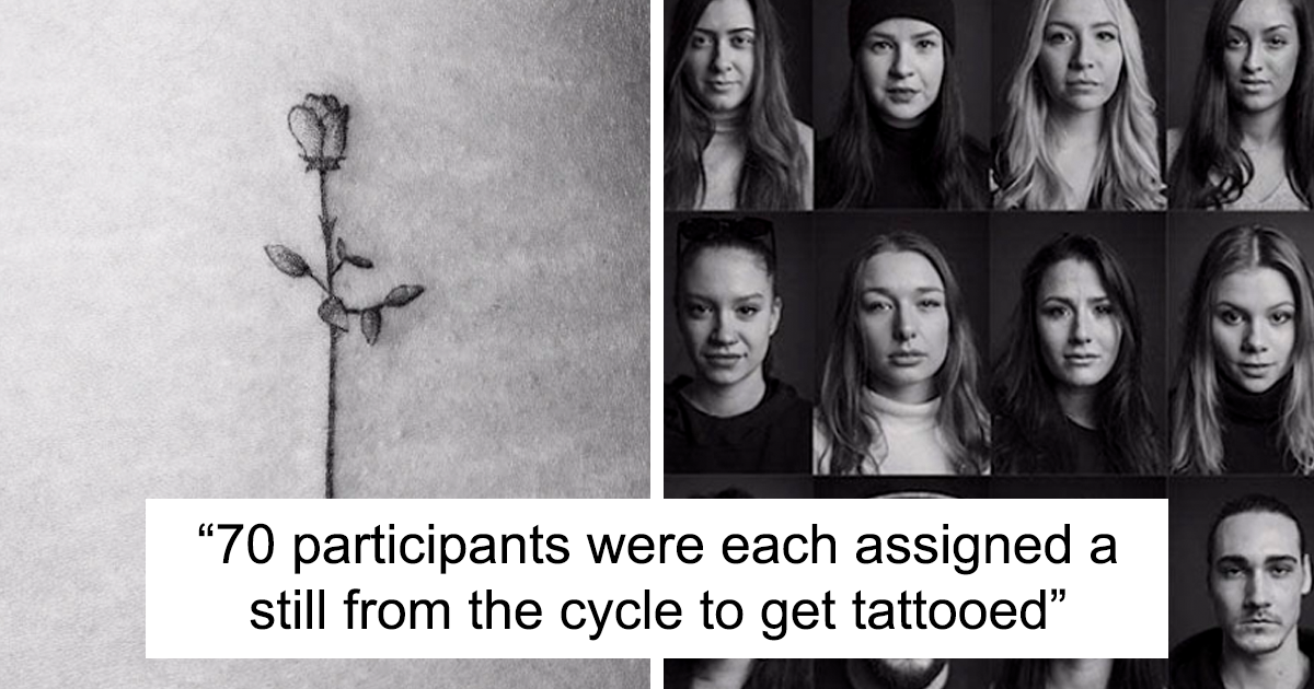 Artist Tattoos Different Rose Designs On 70 People To Make One 'Motion ...