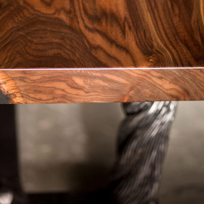 This Unique Dining Table Was Created Using Original Suspension Cables ...