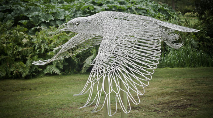 This Artist Turns Steel Wire Into Beautiful Metal Masterpieces That ...