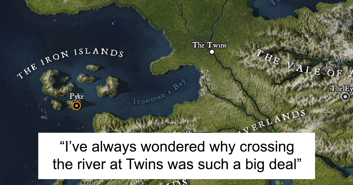 GoT Fan Recreates A High-Resolution Map Of Westeros And It Looks Like ...