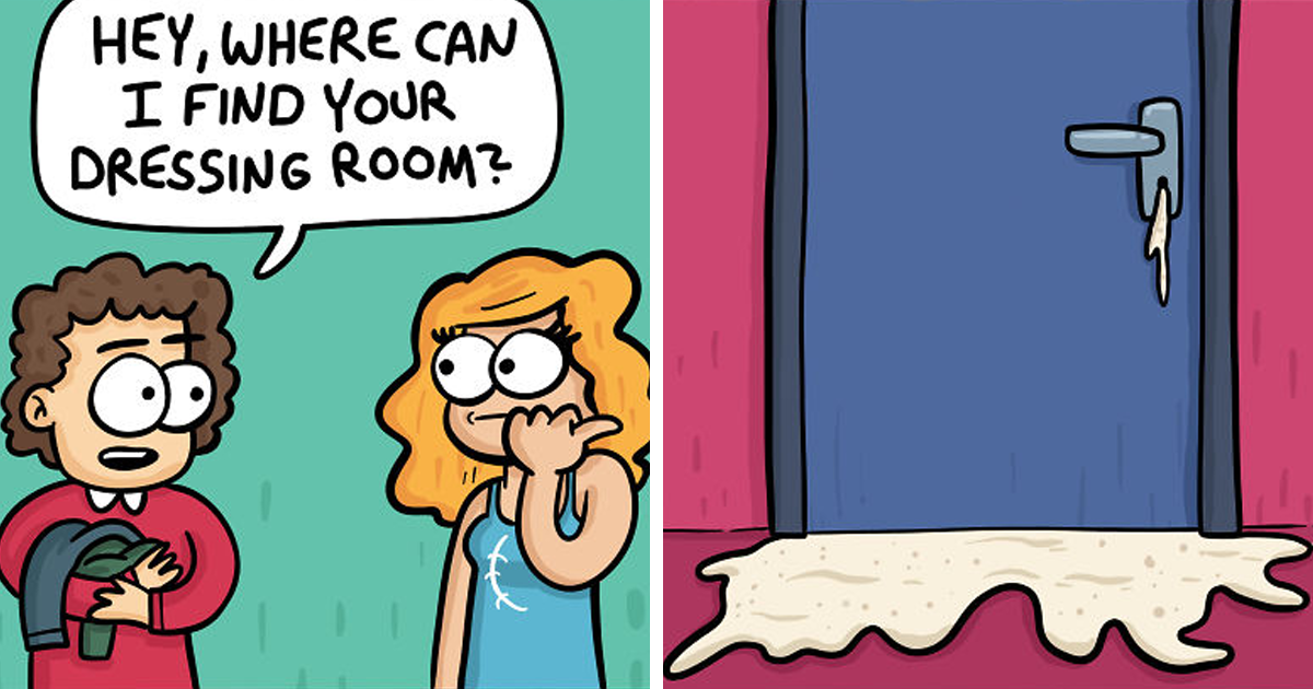 30 Comics This Artist Created As A Way To Relax After Work | DeMilked