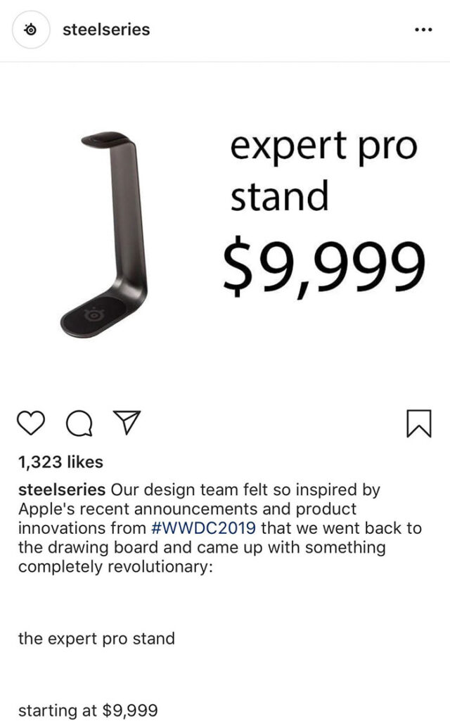 Apple Just Announced A $999 Monitor Stand And People Instantly Started ...