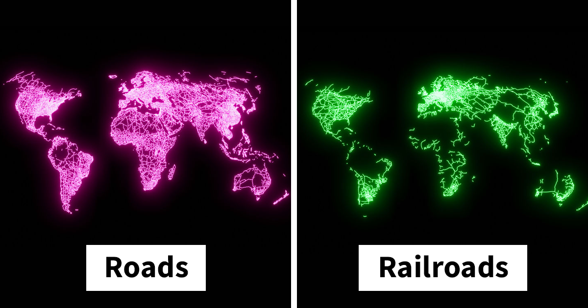 This Artist Created 5 Maps That Show How Small Our World Really Is ...