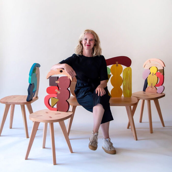 These Colorful Chairs By Designer Donna Wilson Are Excellent Dinner ...