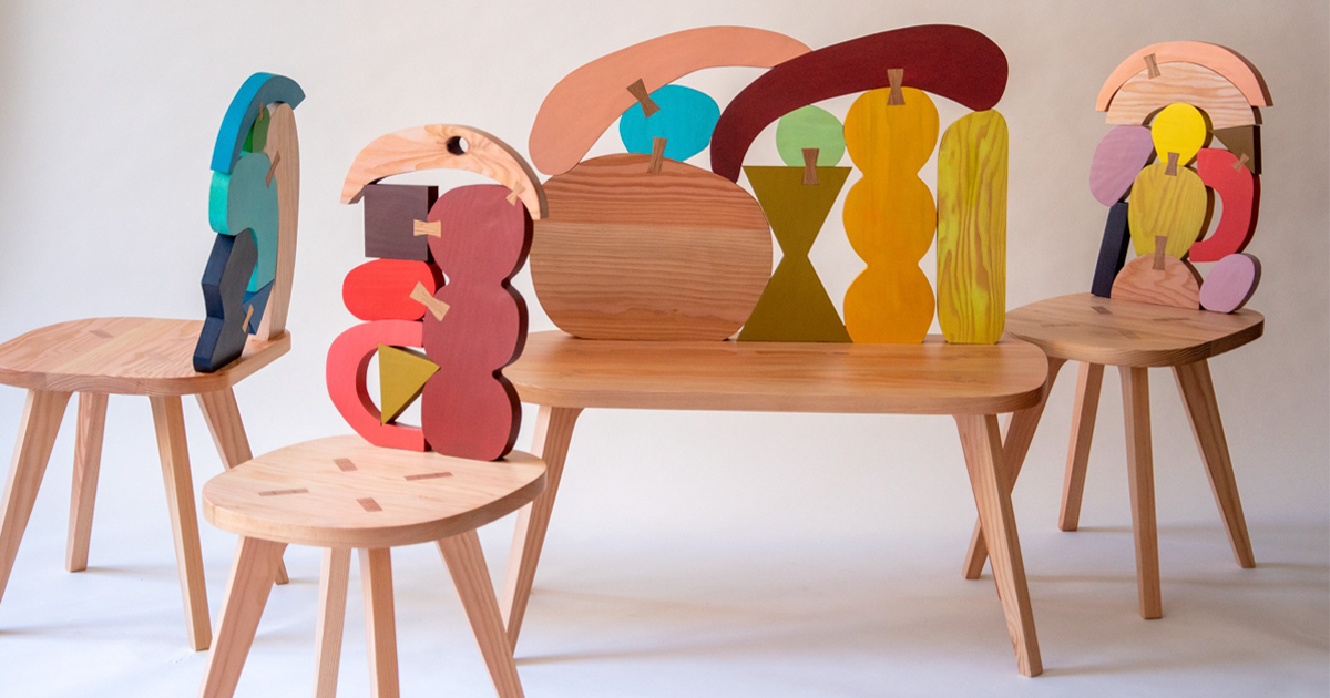 These Colorful Chairs By Designer Donna Wilson Are Excellent Dinner ...
