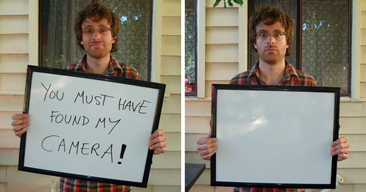 Australian Man Comes Up With A Genius Way To Get His Lost Camera Back ...