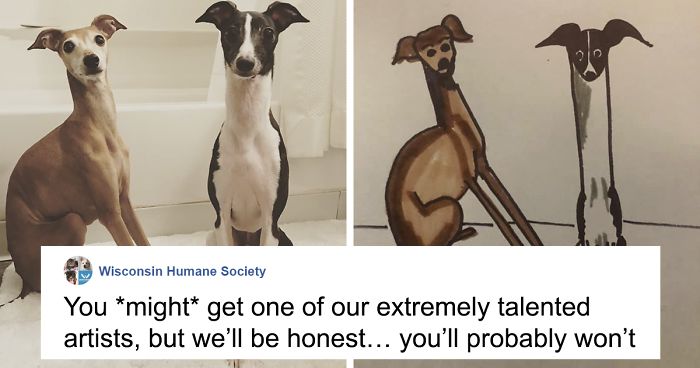 Humane Society Now Offers Bad Drawings Of Your Pets For $15 Donations ...