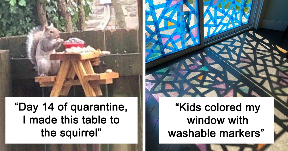 32 Creative Projects People Finished While Stuck In Quarantine | DeMilked