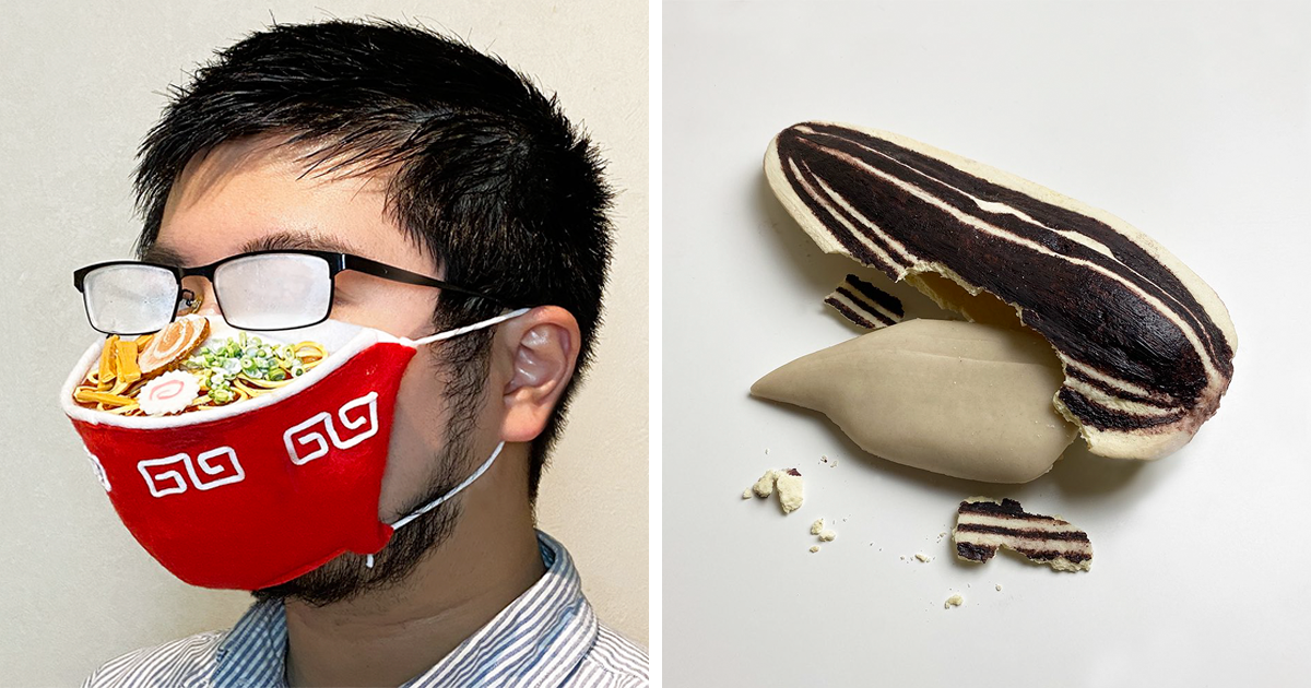 Face Mask That Looks Like A Steaming Bowl Of Ramen And 4 More Crazy ...