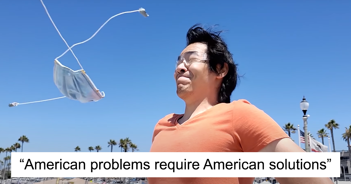 Man Creates A "Mask Gun" That Shoots Face Masks Onto Anti-Maskers ...