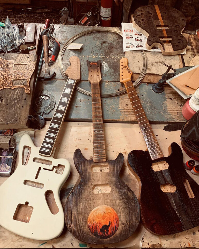 This Lady Luthier Has Been Making Amazing Custom Guitars In NYC For ...