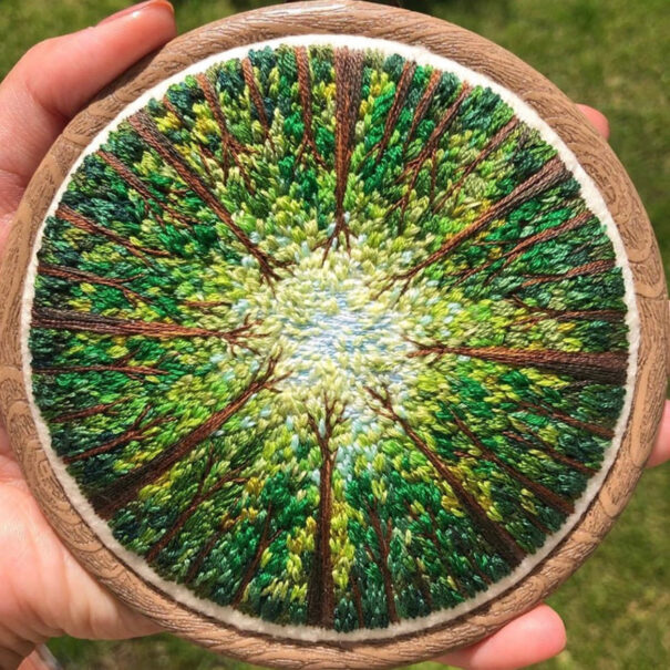 UK-Based Embroidery Artist Sew Beautiful Creates Beautiful Landscapes ...