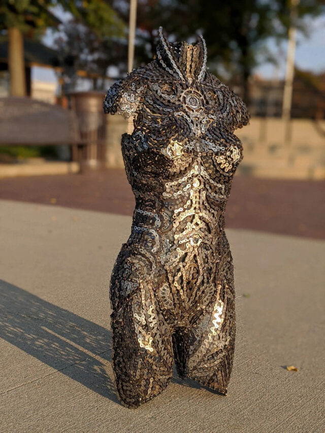 Artist Uses Bicycle Chains And Scrap Metal To Create 13 Amazing ...