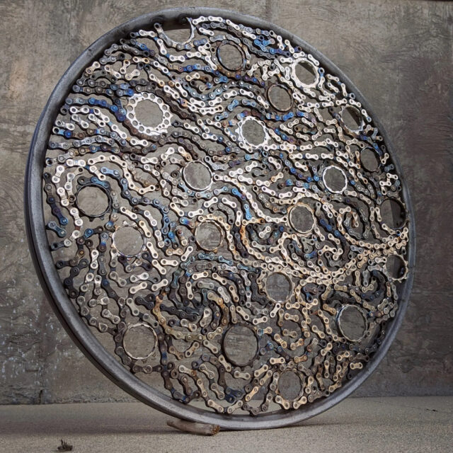 Artist Uses Bicycle Chains And Scrap Metal To Create 13 Amazing ...