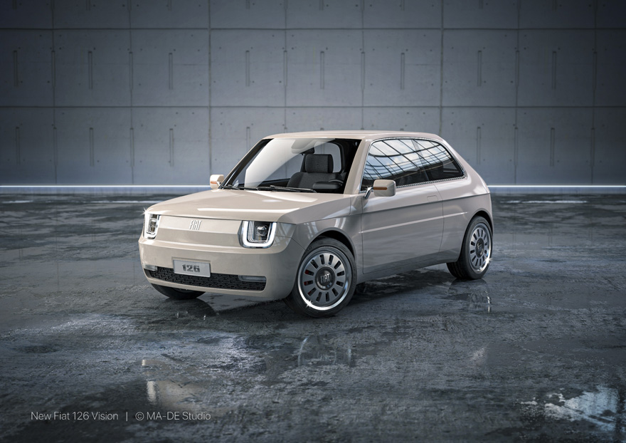 Italian Design Studio Creates An Electric Vehicle Concept Inspired By
