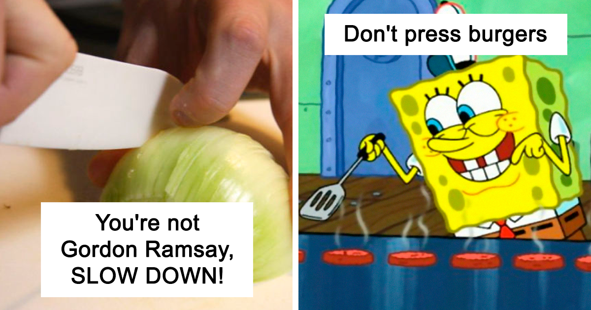 Pro Chefs Reveal The Most Common Cooking Mistakes We All Make (20 Pics ...