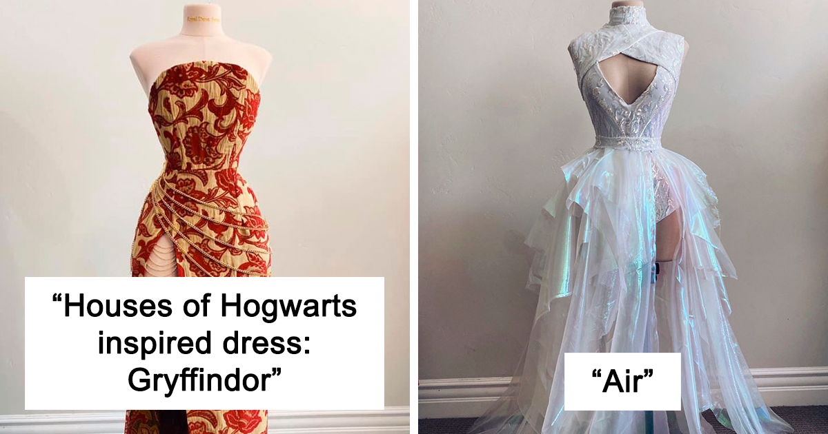 Self-Taught Designer Sarah Hambly Showcases The Dresses She Created ...