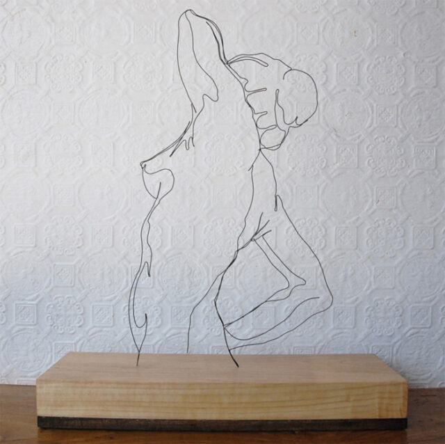 20 Breathtaking Sculptures Created Using Ordinary Wire | DeMilked