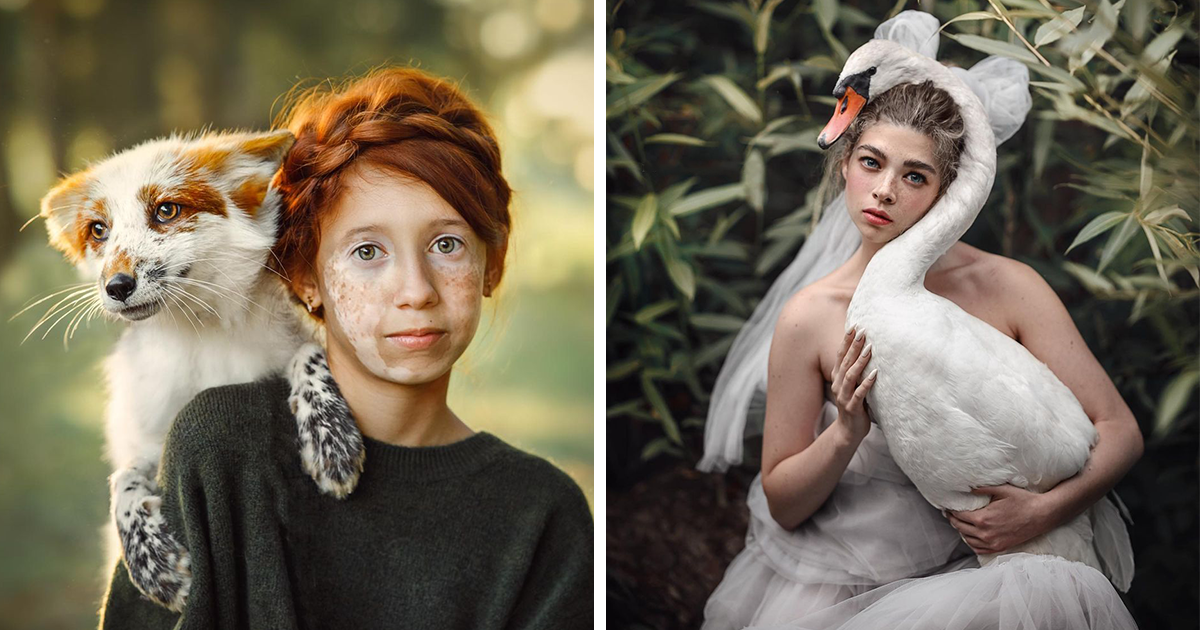 30 Beautiful Photos Capturing The Magical Bond Between Humans And ...