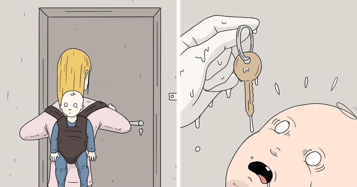 20 Funny Comics For Dark Humor Lovers By French Artist Rémi Lascault ...