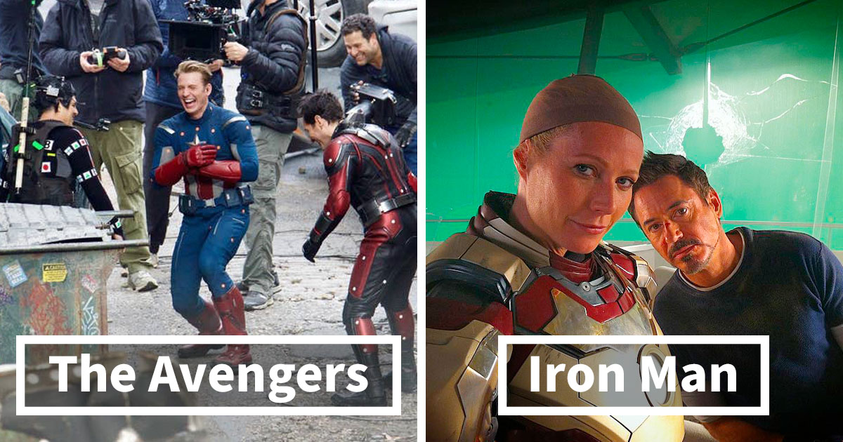 20 Wholesome And Unique Moments Captured Behind The Scenes Of Marvel ...