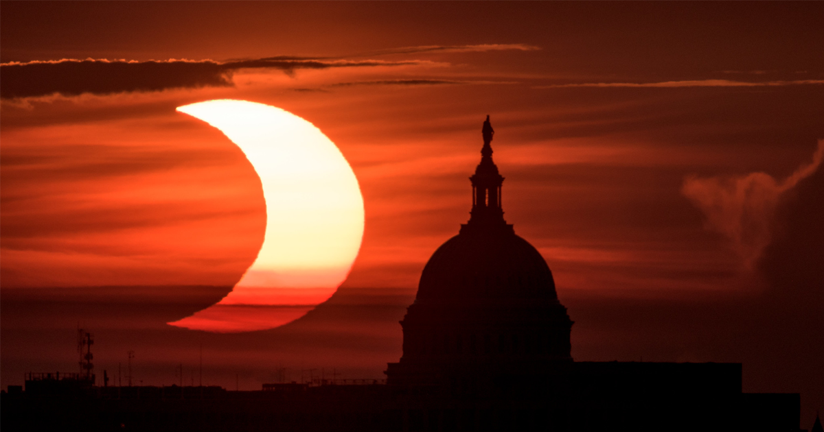 7 Breathtaking Photos Capturing The Recent Solar Eclipse Shared By NASA ...