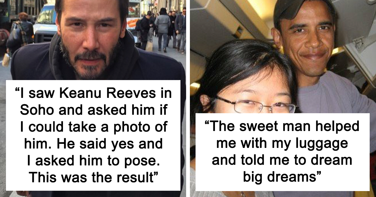 20 People Share Their Warm And Sincere Encounters With Celebrities ...