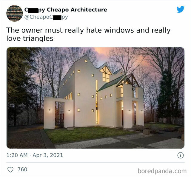 30 Examples Of Weird And Bad Architecture, As Shared On This Twitter ...