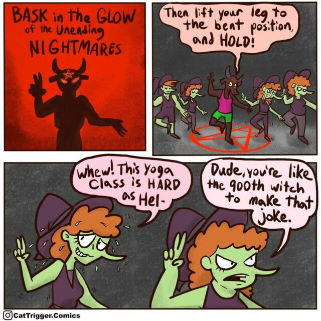 20 Hilariously Twisted Comics By “Cat Trigger” | DeMilked