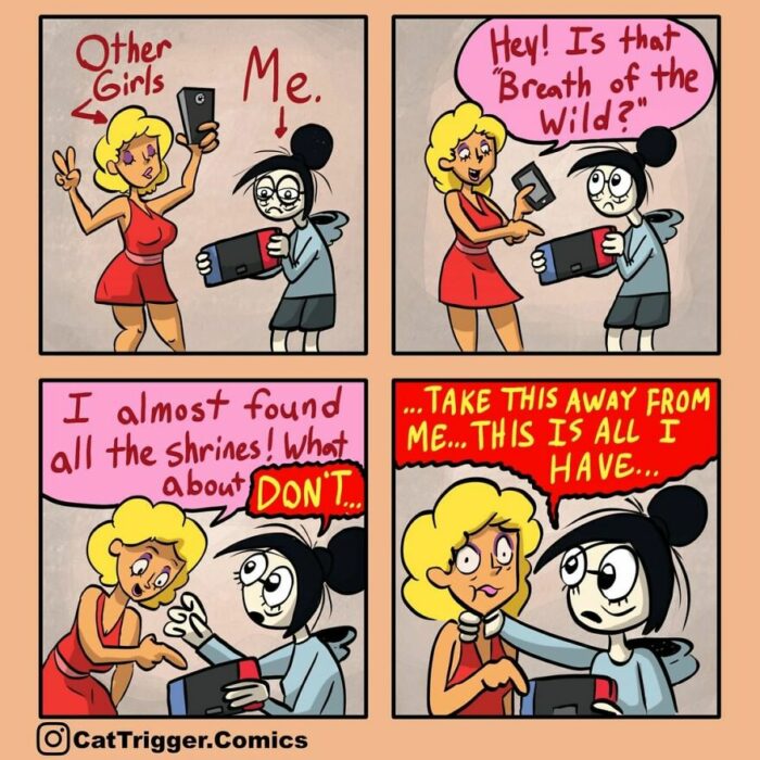 20 Hilariously Twisted Comics By “Cat Trigger” | DeMilked