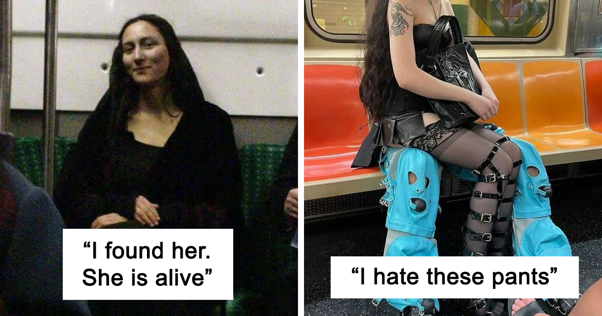 30 Funny And Strange Things Spotted On The Subway | DeMilked