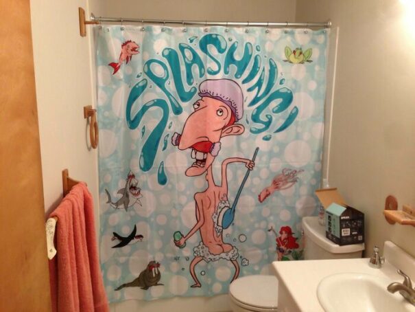 20 Funny And Creative Shower Curtains, As Shared By people Online ...
