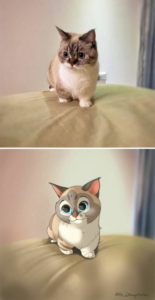 20 Illustrations Of Disneyfied Pets By Isa Bredt (New Pics) | DeMilked