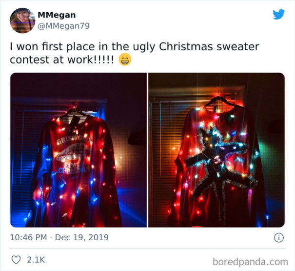 20 Of The Ugliest Christmas Sweater Designs As Shared By People Online ...