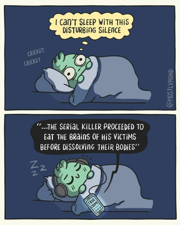 20 Times This Artist Illustrated Their Daily Struggles With ADHD | DeMilked