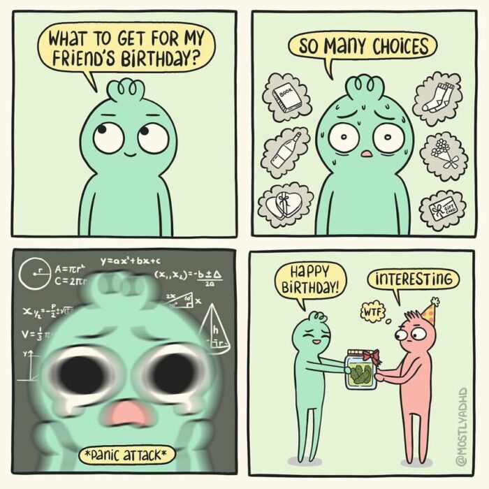 20 Times This Artist Illustrated Their Daily Struggles With ADHD | DeMilked