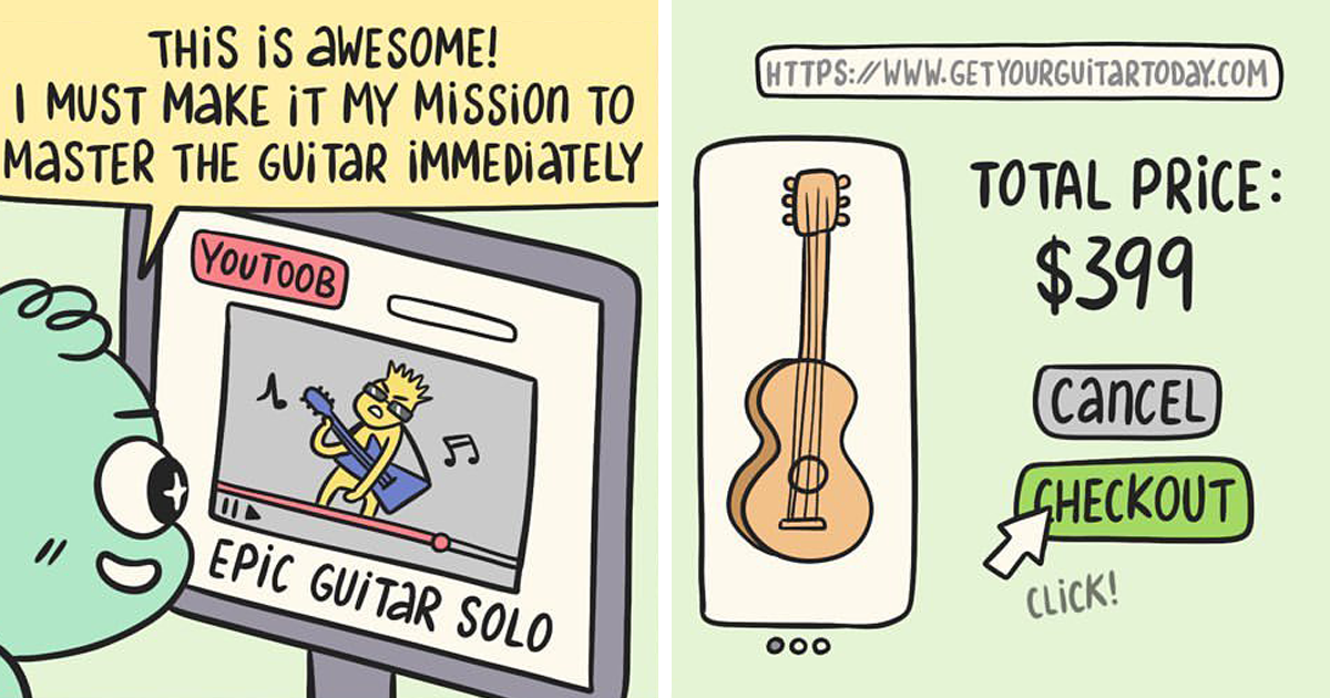 20 Times This Artist Illustrated Their Daily Struggles With ADHD | DeMilked