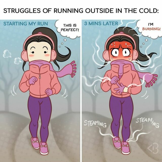 This Fitness Blogger Shows Her Illustration Skills By Creating Funny ...