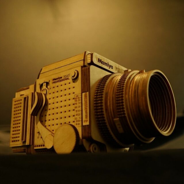 20 Times This Artist Recreated Popular Camera Models By Carving Wood In ...