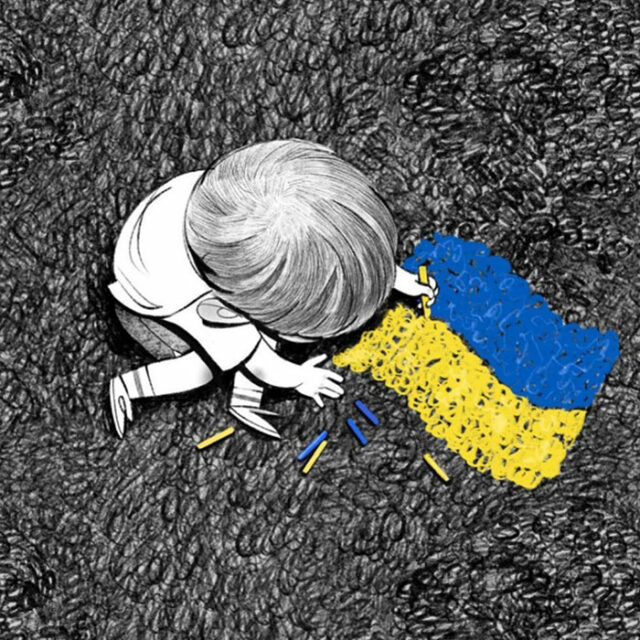 20 Incredible Artworks Showing Support For Ukraine, As Created By ...