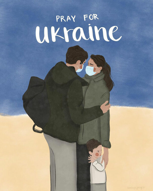 20 Incredible Artworks Showing Support For Ukraine, As Created By ...