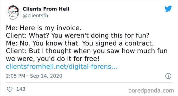 30 'Clients From Hell': Freelancers Share The Worst Clients They've ...