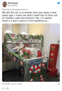 20 Amazing Photos Of Cubicle Decorations That Might Inspire You To ...