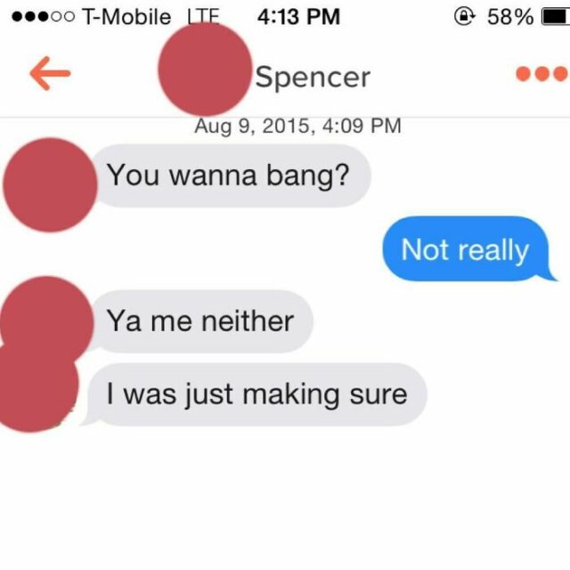 30 Tinder Messages That Might Give You 'The Ick' And The Responses So ...