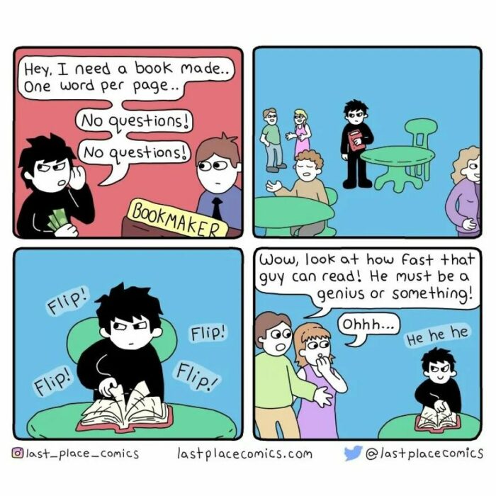 20 Times This Artist Illustrated Random Situations With A Hint Of Dark ...