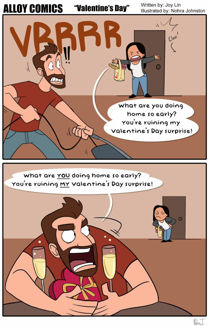 20 Times This Artist Created Comics Based On Her Married Life And ...