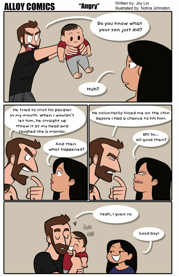 20 Times This Artist Created Comics Based On Her Married Life And ...