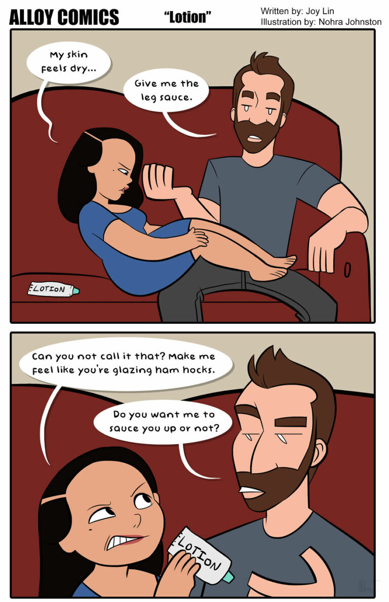 20 Times This Artist Created Comics Based On Her Married Life And ...
