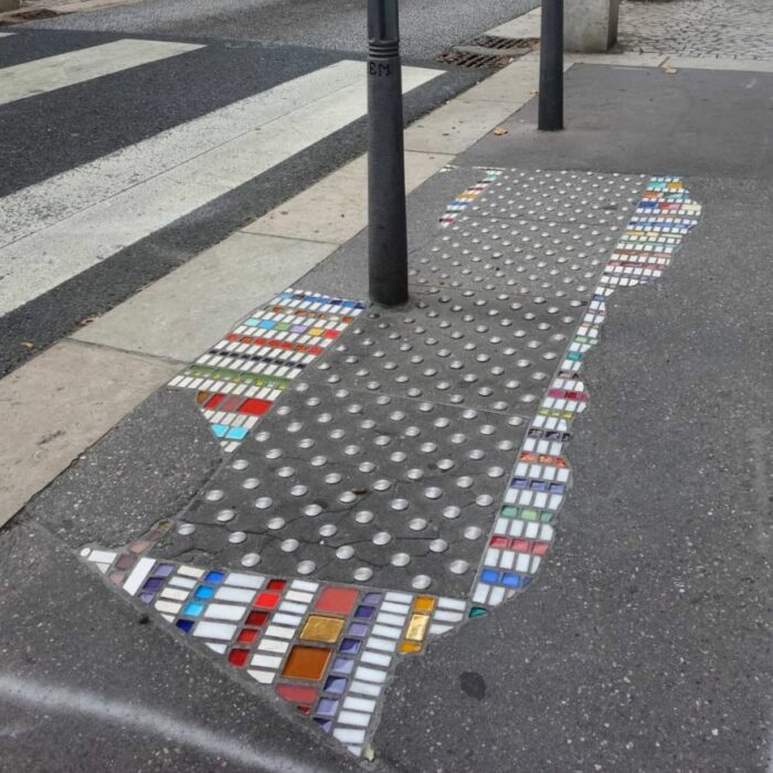Artist Fixes Fractured Pavements By Patching Them Up With Colorful ...